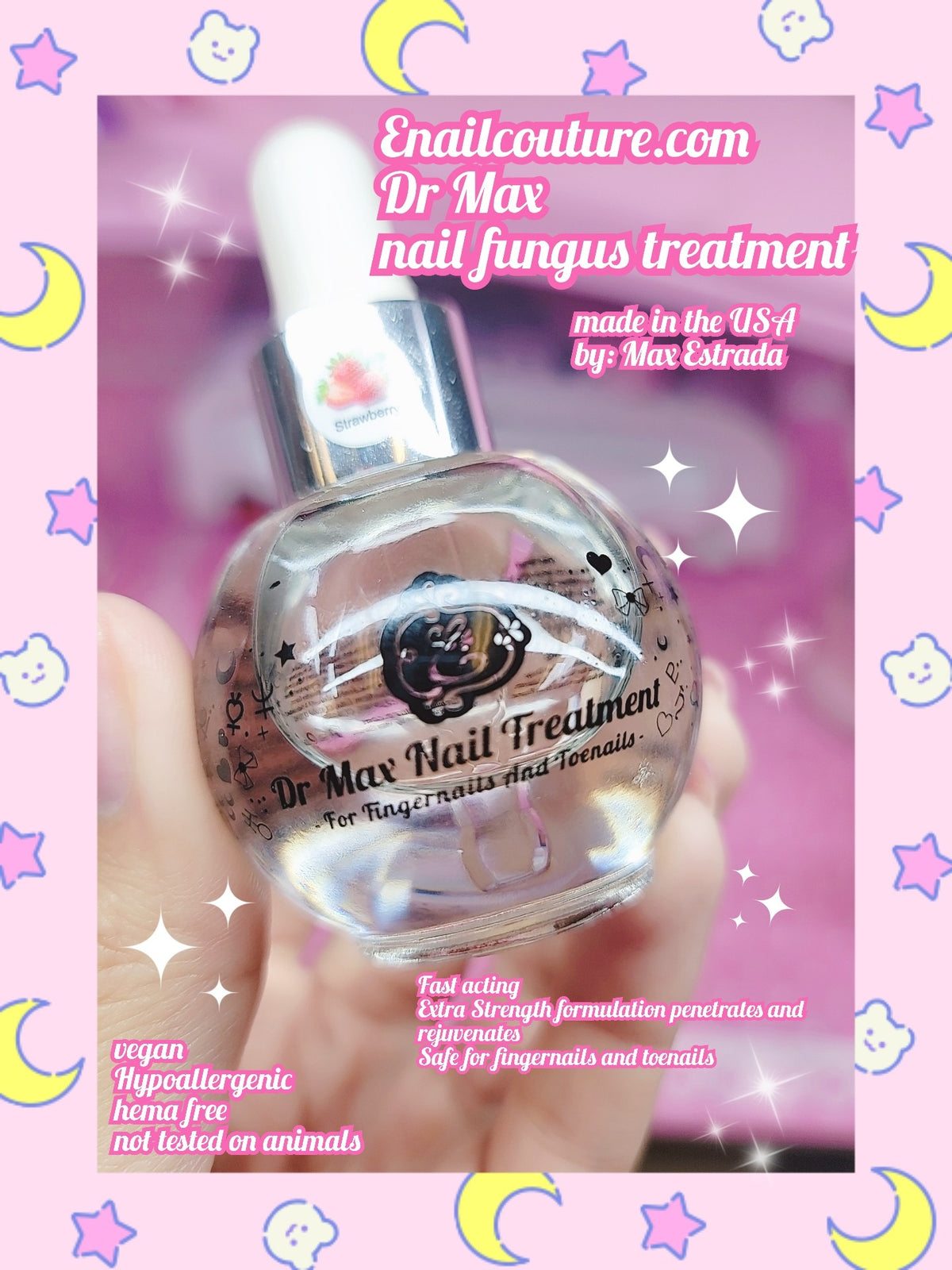 Dr Max Nail Treatment (Treatment Extra Strength,7Days Nail FungusTreat ...