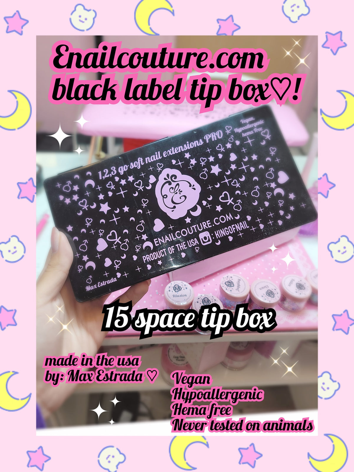 Black Label Tip Box ! | enailcouture