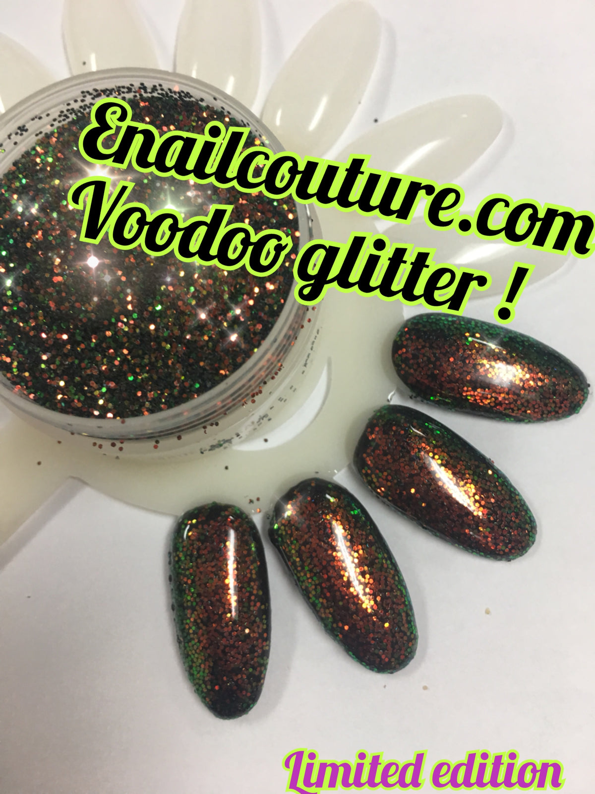 Voodoo , pure glitter mix! | enailcouture