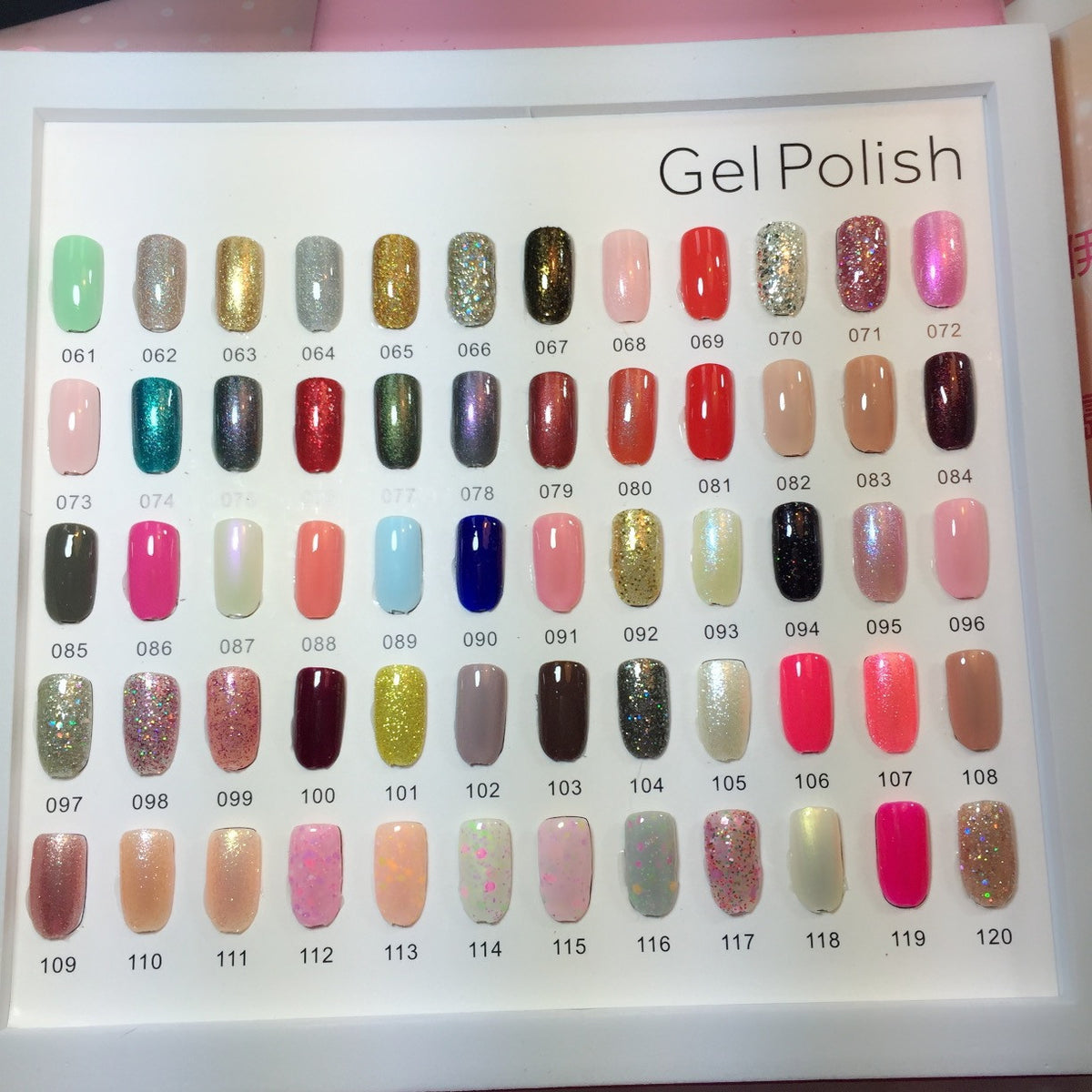 The Gel Polish - Color Chart Story Book | enailcouture