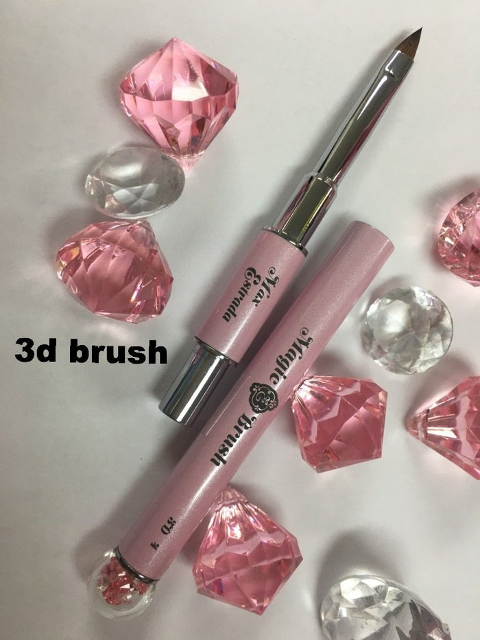Pink Magic brush set, nail brush series | enailcouture