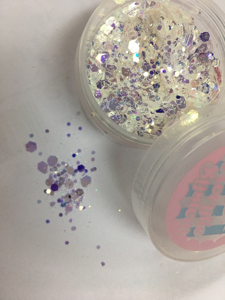 Luna, pure glitter mix! | enailcouture