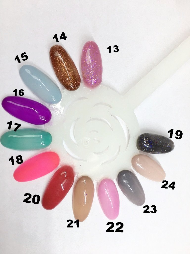 Pure color Powder~! 4in1 powder for acrylic, dip, 3d art design & ombr ...