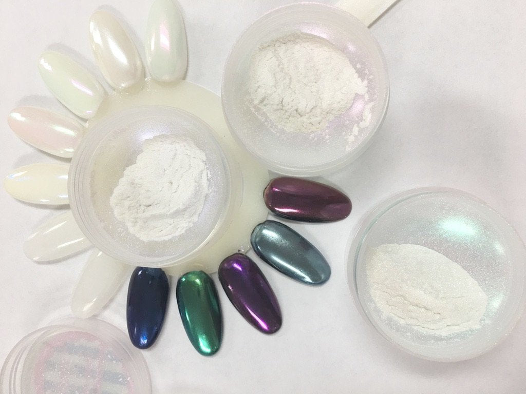 Rainbow Chrome~! magic pigment kit | enailcouture