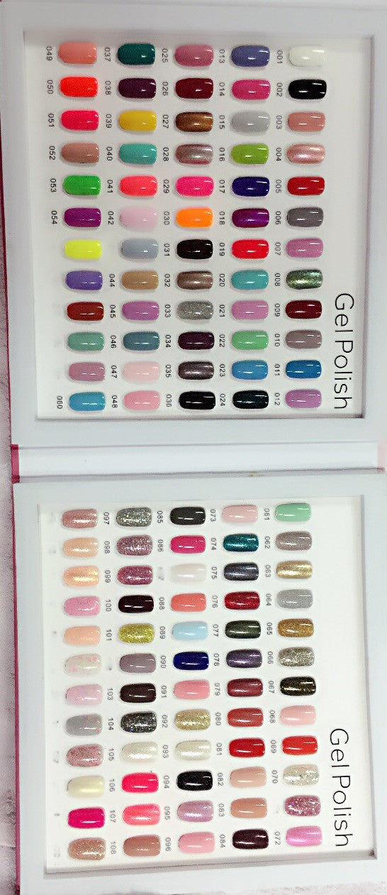 The Gel Polish - Color Chart Story Book | enailcouture