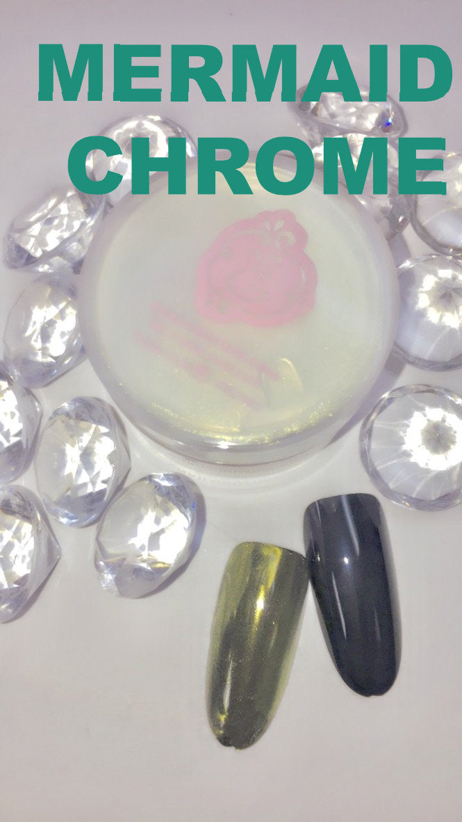 Mermaid Chrome~! magic opal pigment | enailcouture