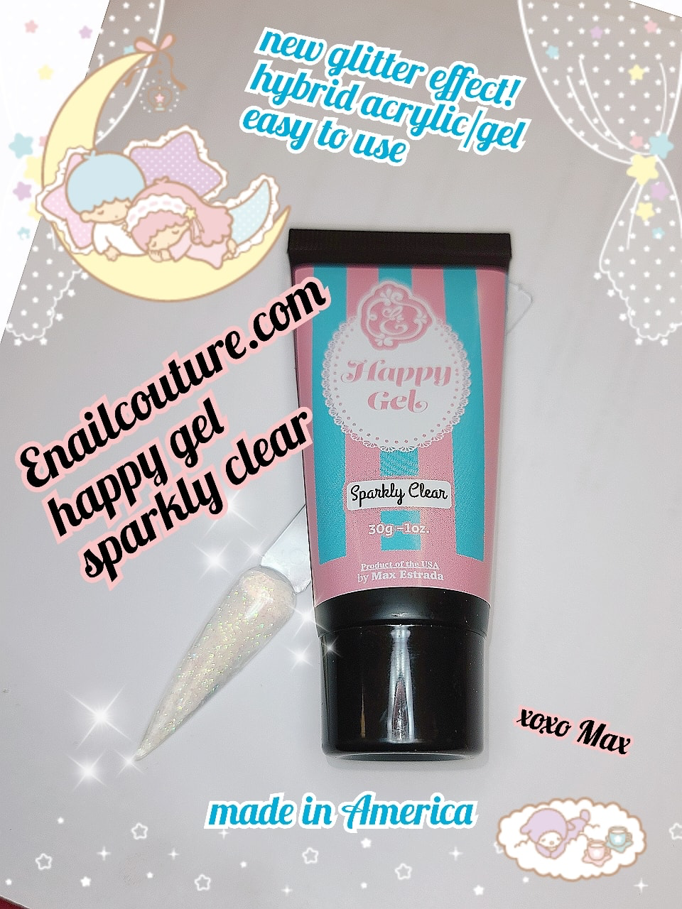 Happy GEL ~! acrylic nails - acrylic gel, gel nails | enailcouture