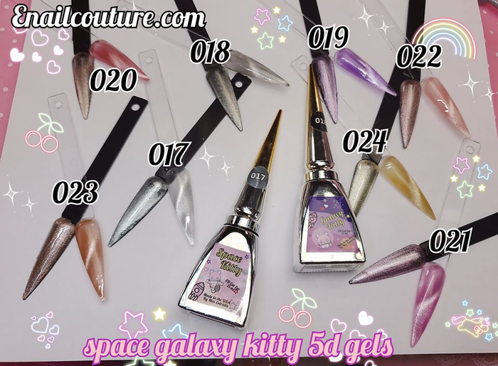 space galaxy kitty gels!~ (NEW 5d cat eye color gels, now 25 colors)(C ...