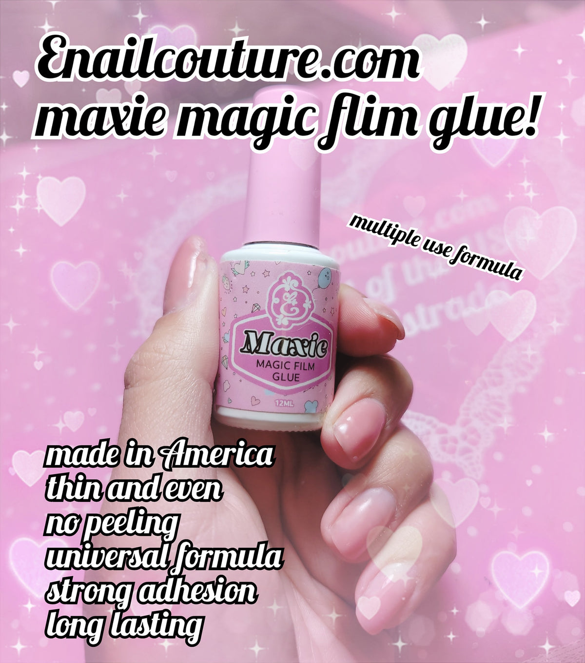 Maxie magic film glue (nail art foil gel) | enailcouture